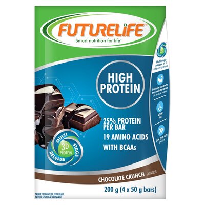 Futurelife Protein Crunch Yoghurt Coated Cereal Bars 4 x 40g | PnP