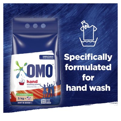 OMO Stain Removal Hand Washing Powder Detergent 5kg | Smart Price ...