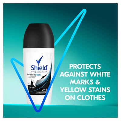 Shield Women Invisible Fresh Antiperspirant Roll-On Deodorant 50ml | PnP
