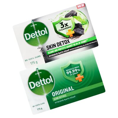 Dettol Skin Detox Hygiene Bar Soap 175g | PnP