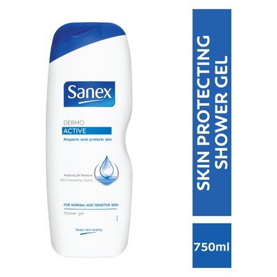 Sanex Dermo Active Shower Gel - Body Wash 750ml | PnP