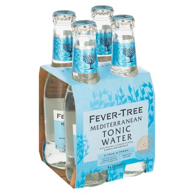 Fever-Tree Mediterranean Tonic Water 200ml x 4 | Smart Price Specials ...