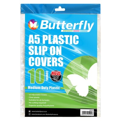 Butterfly A4 Book Covers Bright 10 Pack | Smart Price Specials | PnP Home