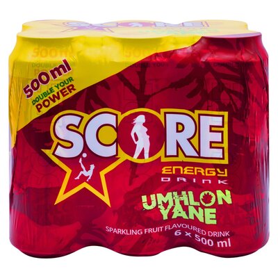 Score Energy Drink Umhlonyane 6 x 500ml | PnP