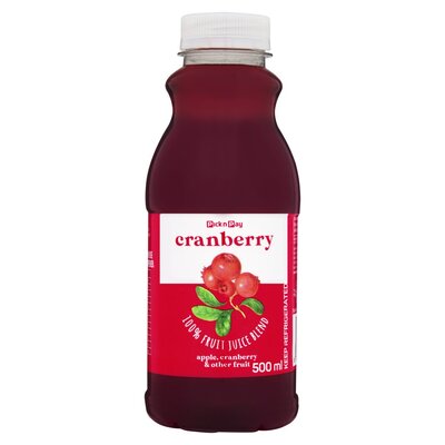Clover Krush Fruit Juice 100% Cranberry 1.5L | PnP