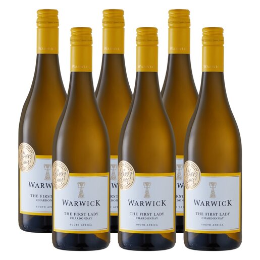 Warwick First Lady Chardonnay 750ml x 6 | PnP