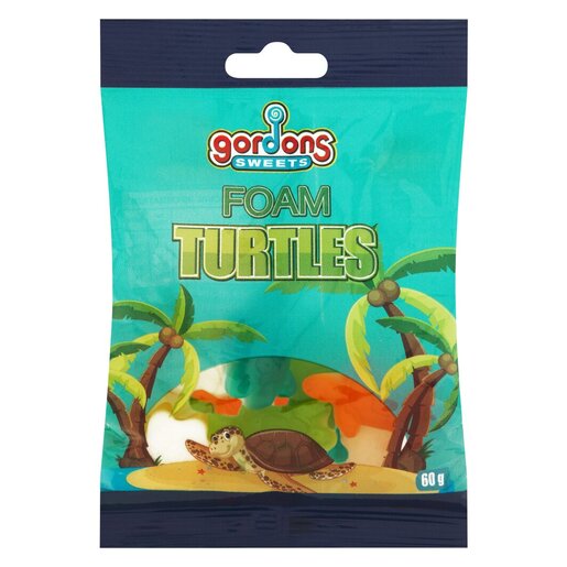 Gordons Sweets Foam Turtles 60g | PnP