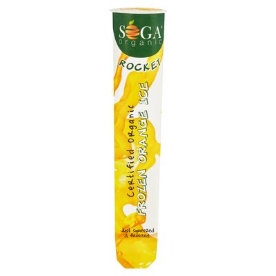 Soga Organic Frozen Orange Ice Rocket Multipack 1L | PnP