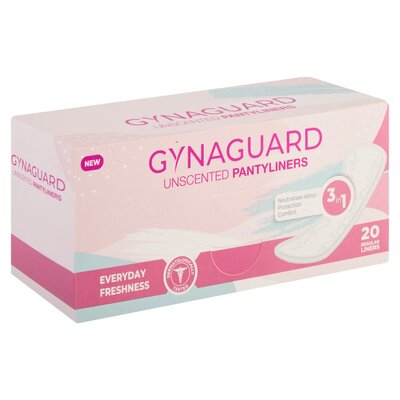 Gyna Guard Unscented Pantyliners 20 Pack | PnP