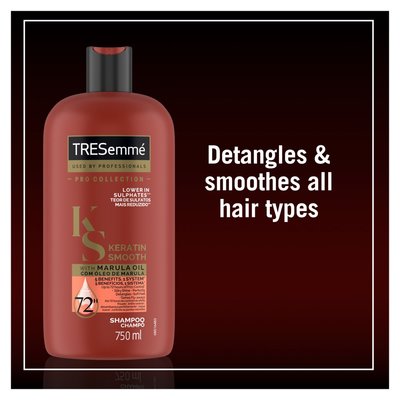 Tresemmé Keratin Smooth Frizz Control Lower Sulphate Shampoo 750ml | PnP