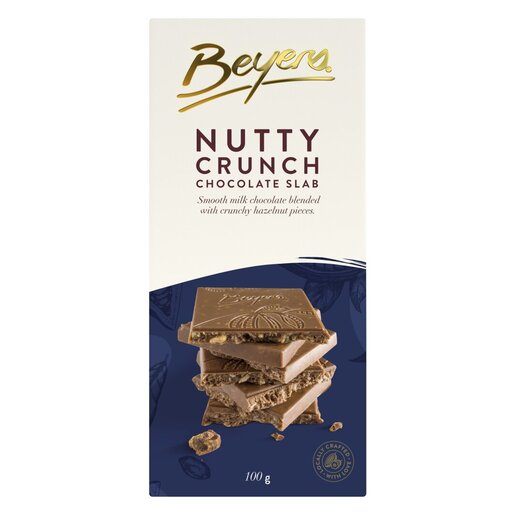 Beyers Nutty Crunch With Hazelnut Milk Chocolate Slab 100g | PnP
