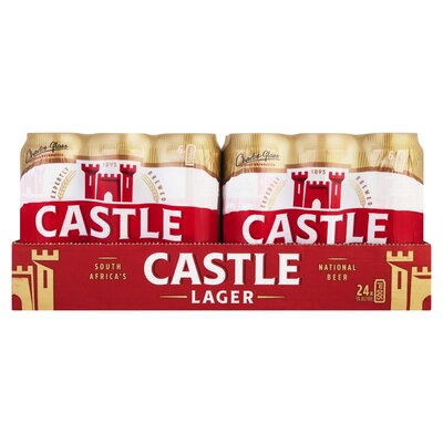 Castle Lager Local Beer 24 x 500ml | PnP
