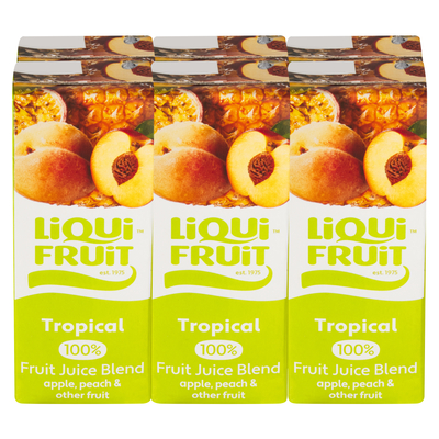 Liqui-Fruit Tropical 100% Fruit Juice Blend 6 x 200ml | PnP
