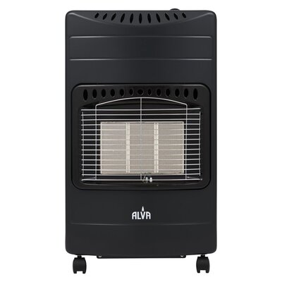 ALVA Black 3 Panel Luxurious Infrared Radiant Gas Heater | Smart Price ...