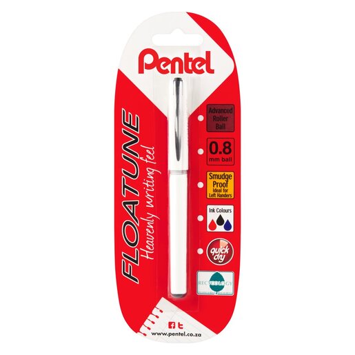 Pentel Black Floatune Pen 0.8mm | PnP