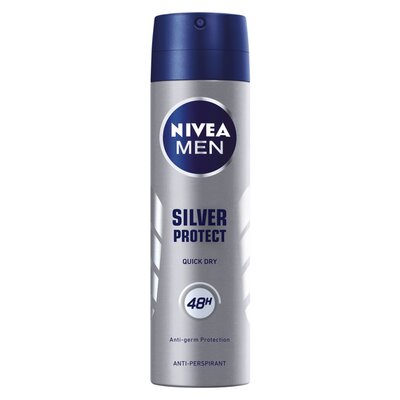 Nivea Men Silver Protect Deodorant Body Spray 150ml | Smart Price ...