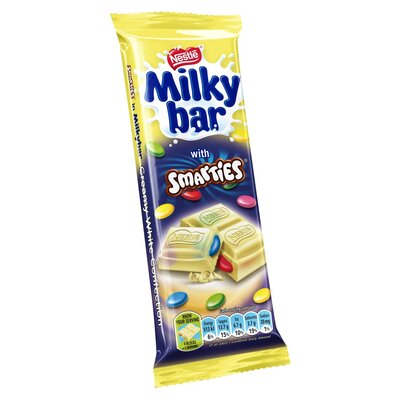 Nestle Smarties Milky Bar Slab 80g | PnP