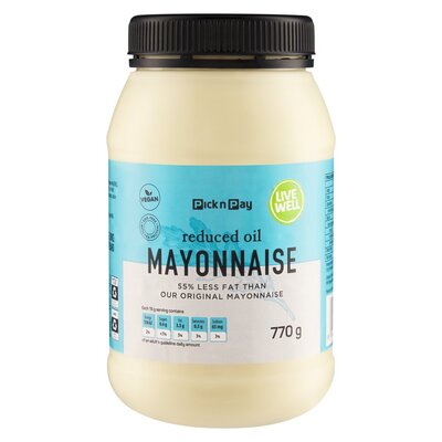 B-Well Mayo Reduced Oil 750g | PnP