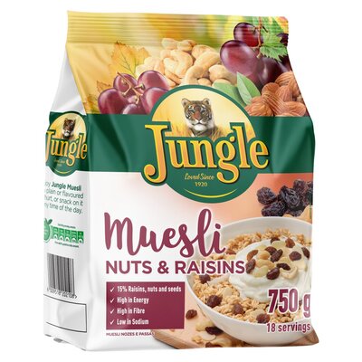 Jungle Muesli Nuts & Raisins 750g | Smart Price Specials | PnP Home