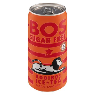 BOS Sugar Free Peach Rooibos Ice Tea 300ml | PnP