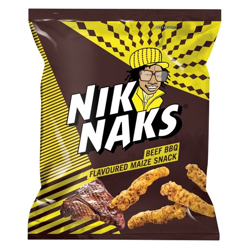 Simba NikNaks Beef Bbq Flavoured Maize Snack 135g | Smart Price ...