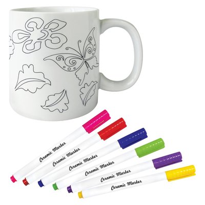 Champion Diy Mug With Markers | PnP