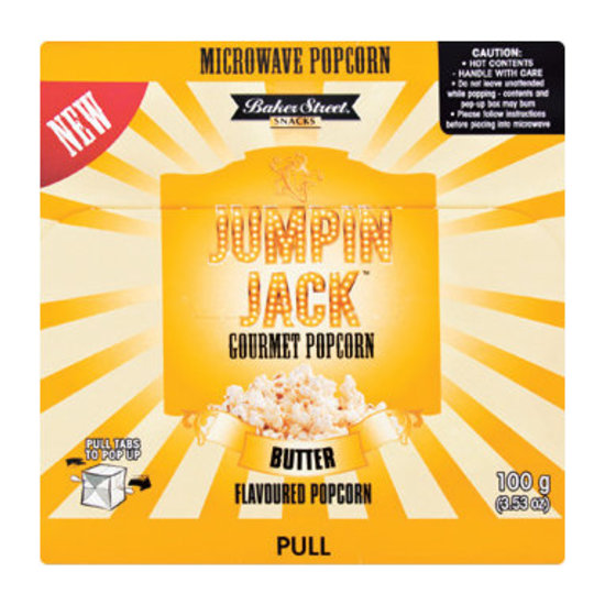 Jumpin Jack Microwave Popcorn Butter 300g x 120 | PnP