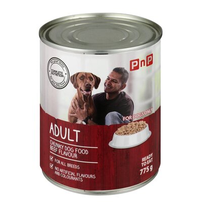 PnP Chunky Beef Dog Food 775g | PnP
