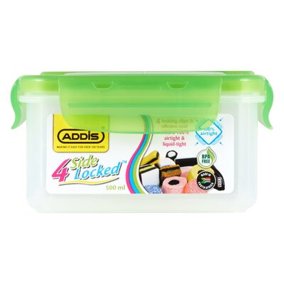 Addis 4 Side Locked Rectangular Container 500ml | Smart Price Specials ...