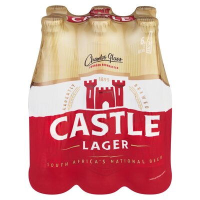 Castle Lager Local Beer 6 x 330ml | PnP