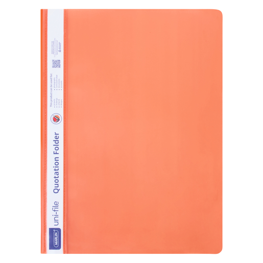 Marlin Orange Quotation folder | PnP