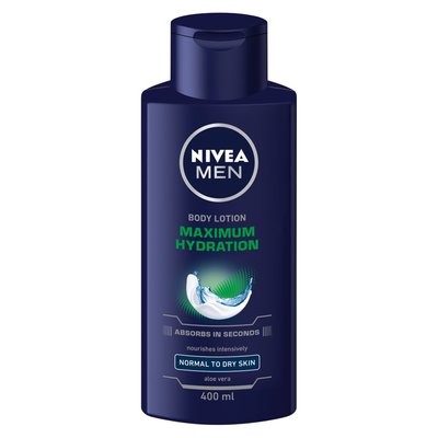 Nivea For Men Max Hydration Body Lotion 400ml | PnP