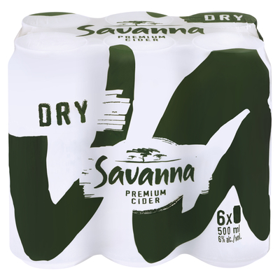 Savanna Dry Can 12 x 500ml | PnP