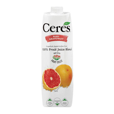 Ceres Ruby Grapefruit Fruit Juice Blend 1l x 12 | PnP