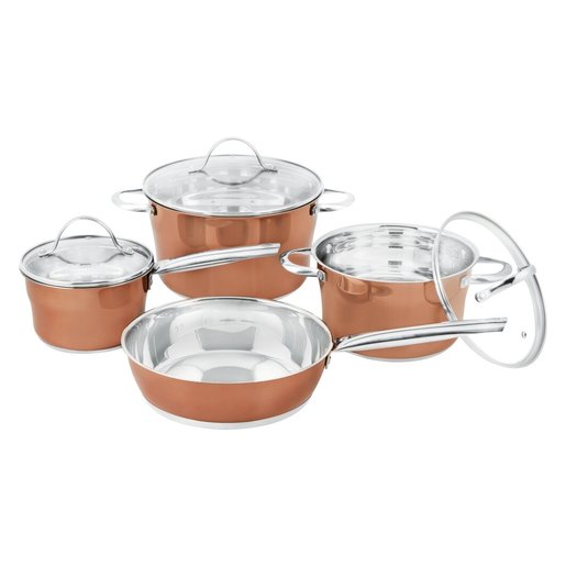 Taste Cleo 7 Piece Stainless Steel Cookware Set | PnP