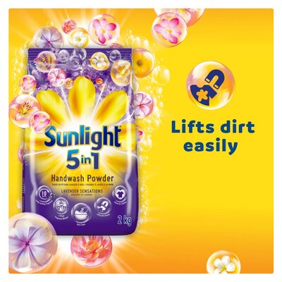 Sunlight Lavender Sensations 5in1 Hand Washing Powder 2kg | PnP