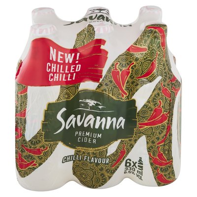 Savanna Chilled Chilli 6 x 330ml | PnP