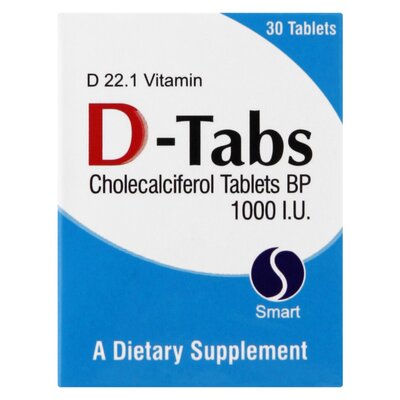 Smart D Tablets 1000iu 30 Pack | PnP