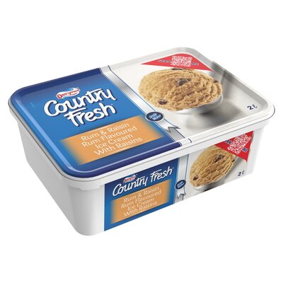 Dairymaid Country Fresh Rum & Raisin Ice Cream 2l | Smart Price ...