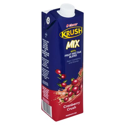 Krush UHT Cranberry Crush Fruit Juice Blend 1L | PnP
