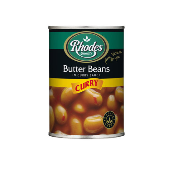 Rhodes Butter Beans in Curry 410g x 12 | PnP
