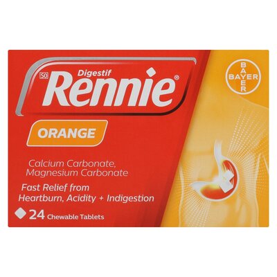 Rennie Antacid Tablets Orange 24s | Smart Price Specials | PnP Home