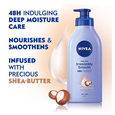 NIVEA BODY LOTION SMOOTH PUMP 625ML | PnP