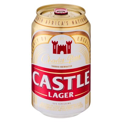 Castle Lager Beer Can 330ml | PnP