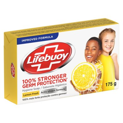 Lifebuoy Lemon Fresh Hygiene Bar Soap 175g | PnP