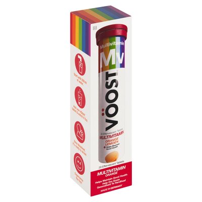 Voost Multivitamin Orange Fizzy 20 Effervescent Tablets | PnP