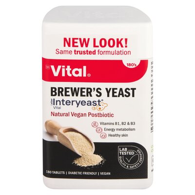 Vital Brewers Yeast Tablets 180s | PnP