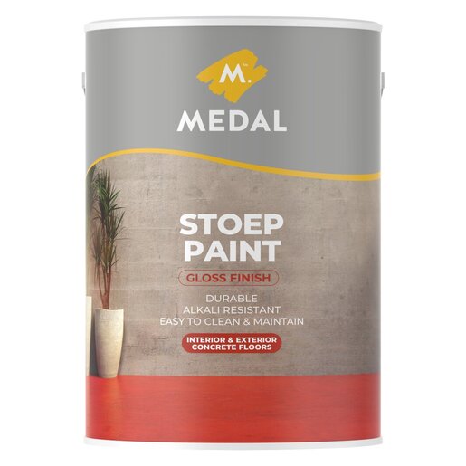 Medal Red Oxide Stoep Paint Gloss Finish 5L | PnP