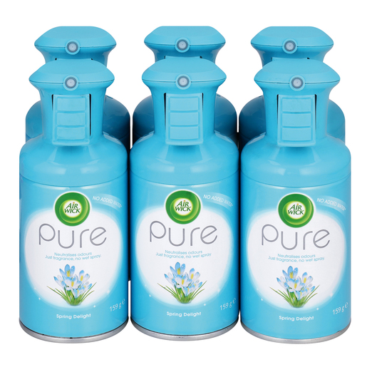 Airwick Pure Trigger Spring Delight 250ml x 6 | PnP