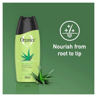 Organics Hair Shampoo 2in1 Daily Care 200ml | PnP